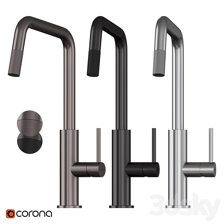 Foster KS PLUS | Kitchen faucet - Faucet - 3D model