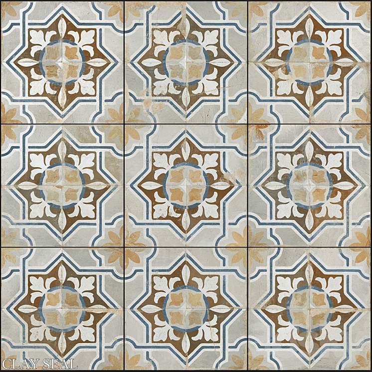 Peronda Clay Seal - Tile - 3D model
