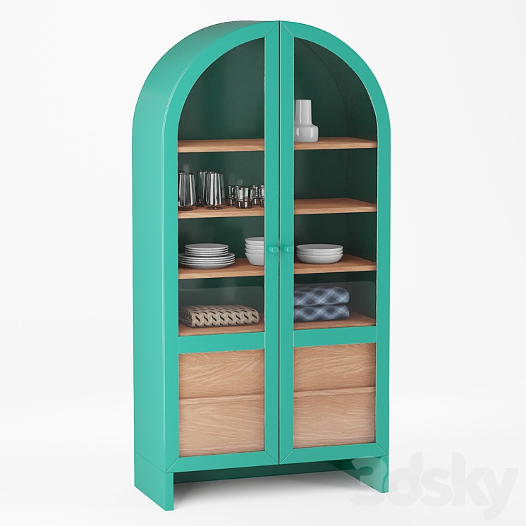 Mason storage cabinet - Wardrobe & Display cabinets - 3D model