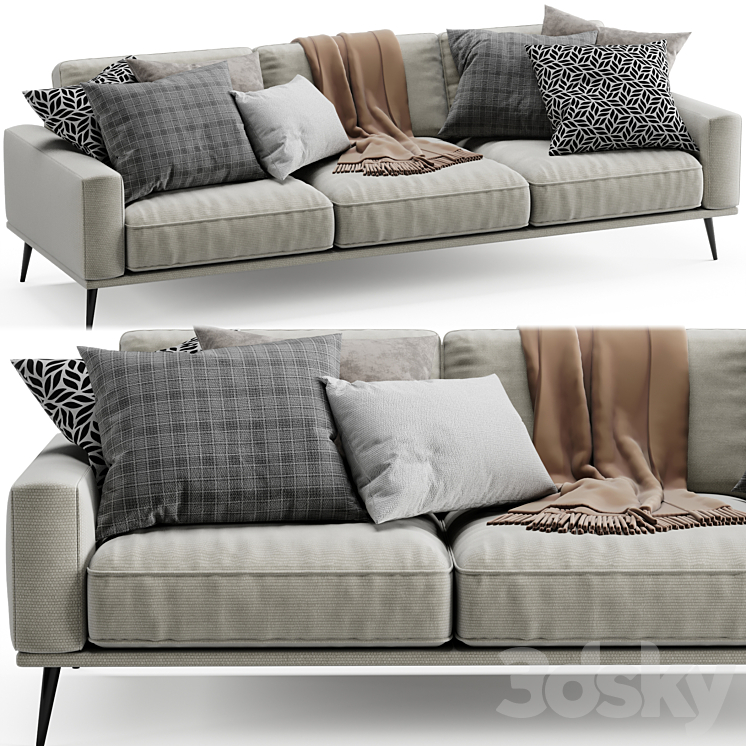 Boconcept carlton - Sofa - 3D model