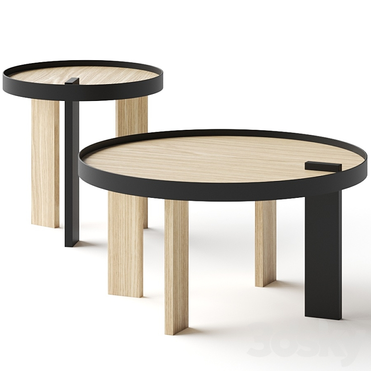 TemaHome Bruno Coffee Tables - Table - 3D model