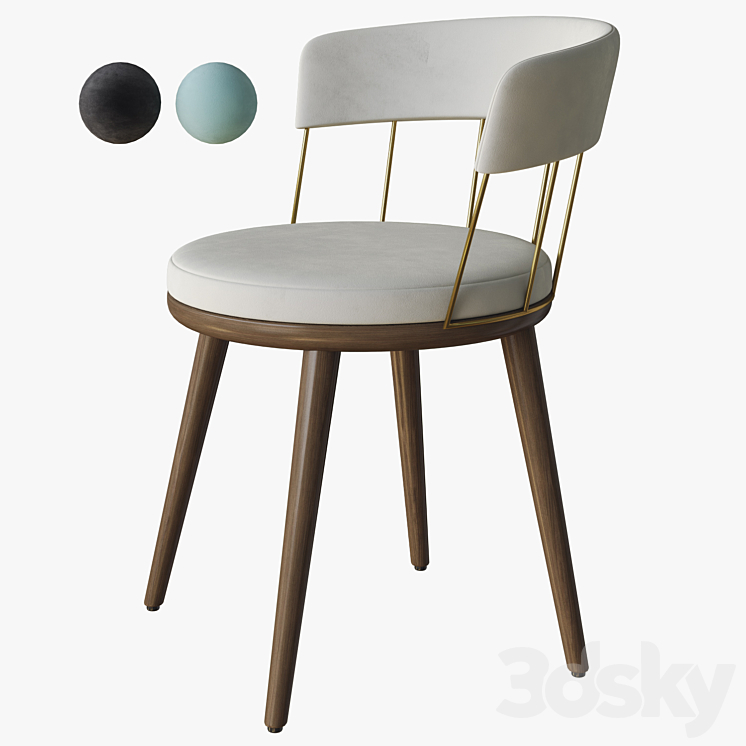 meru l chair parla - Chair - 3D model