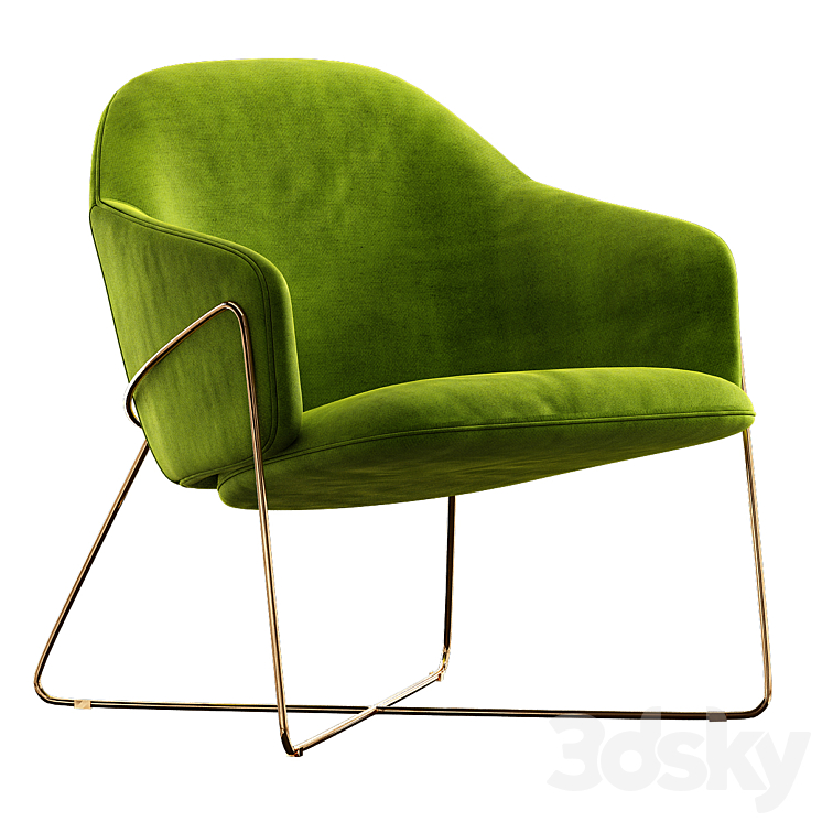 Armchair Stanley Accent - Arm chair - 3D model