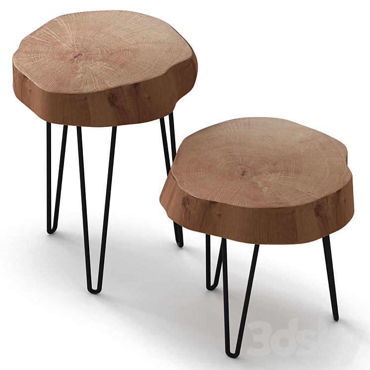 Slab coffee tables - Table - 3D model