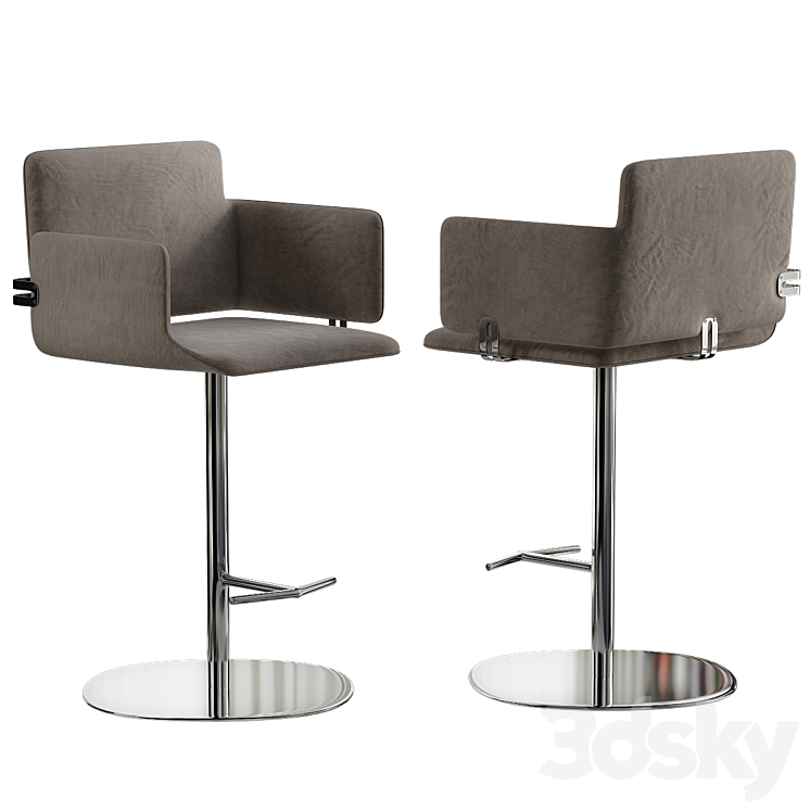 Arka - Sg Is Bar Stool by Aria - FCI London - Chair - 3D model