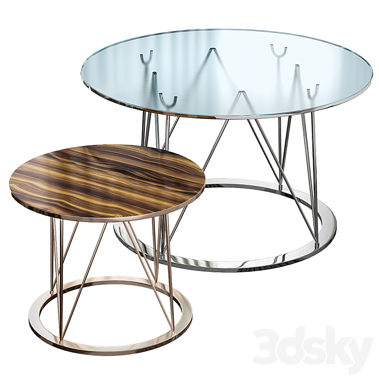 Garda Furniture ATAMAN MESH side table - Table - 3D model