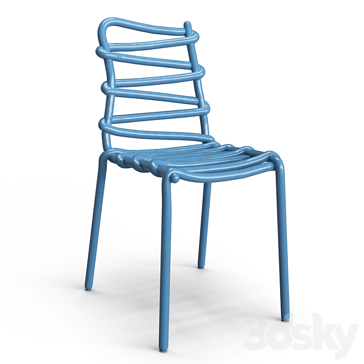 Markus Johansson Loop chair - Chair - 3D model