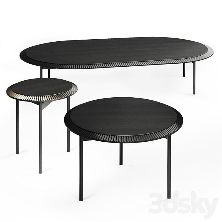 Piano coffee table Zanat - Table - 3D model