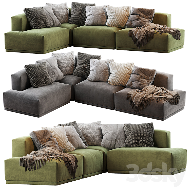CONNECT MODULAR SOFA - Sofa - 3D model