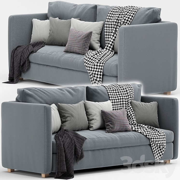 Crate And Barrel Torrey Sofa - Sofa - 3D model