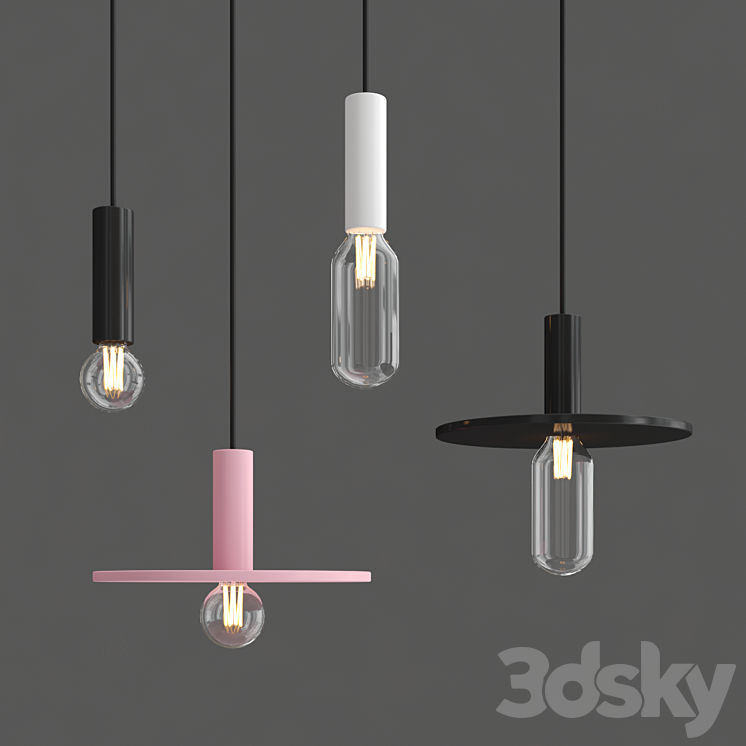 Oran by Kreon - Pendant light - 3D model