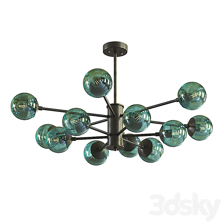Aliexpress chandelier - Pendant light - 3D model