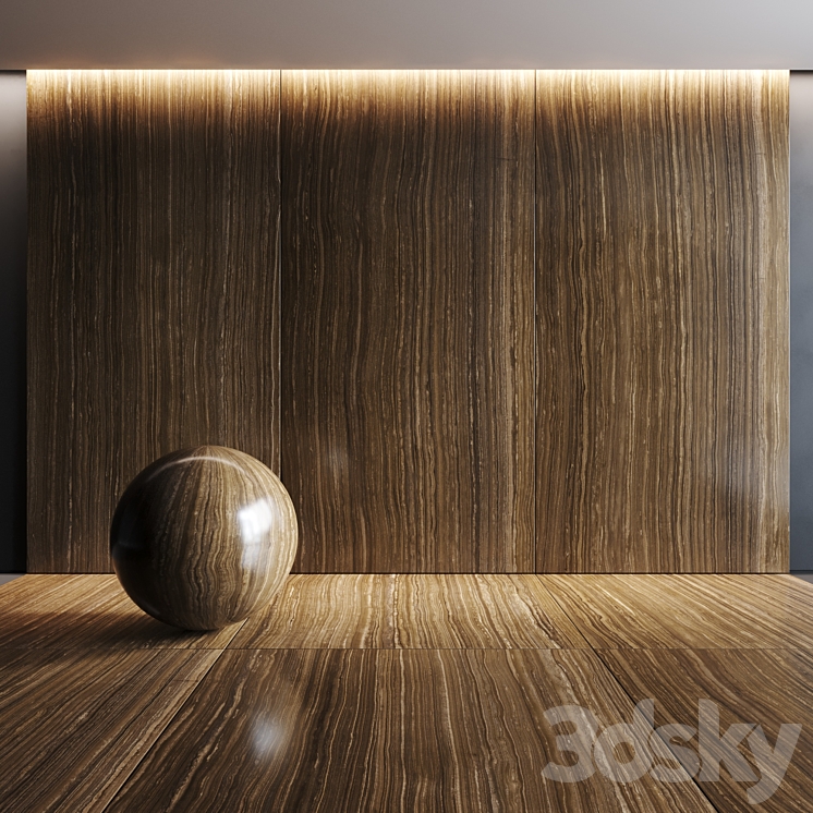 Ceramic Tiles Urbatek Porcelanosa Xlight Mocca Brown - Tile - 3D model