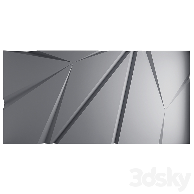 3D Panels PLAIN - 3D panel - 3D model