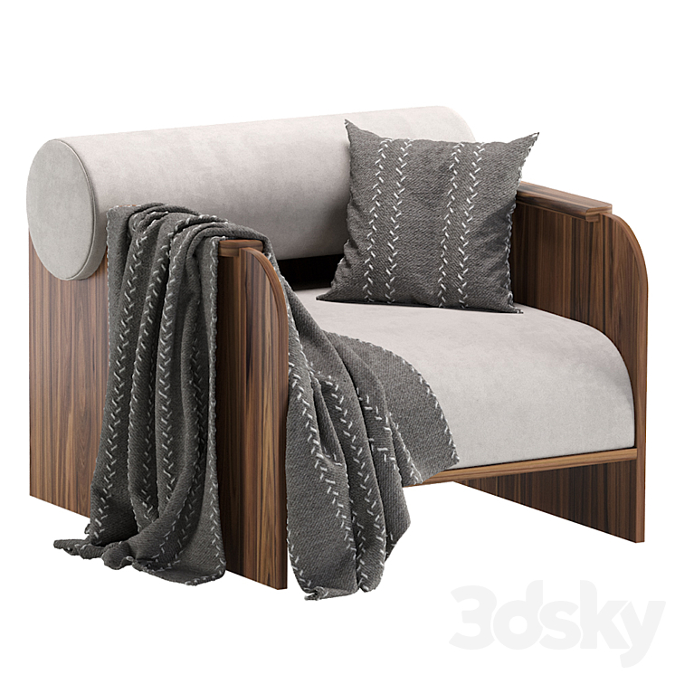 Crump and Kwash June Lounge Chair - Arm chair - 3D model