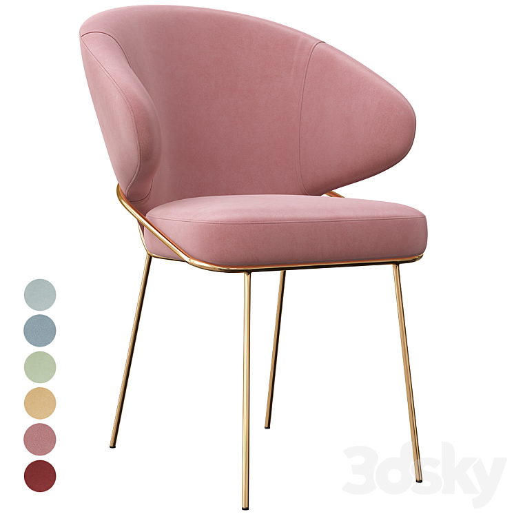 Dining chair kinley - Chair - 3D model