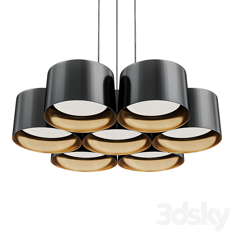 Marimba - Pendant light - 3D model