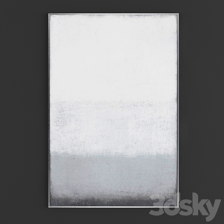 Collection of paintings N242 - Frame - 3D model