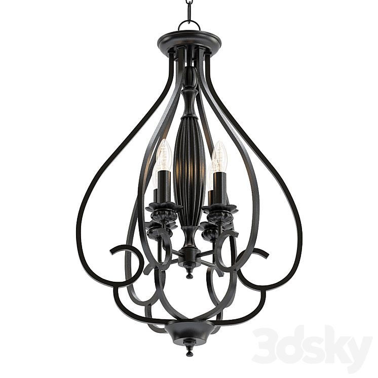 Dunnell 18 - Pendant light - 3D model