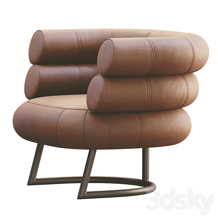 Bibendum Lounge Chair (4 color version) - Arm chair - 3D model
