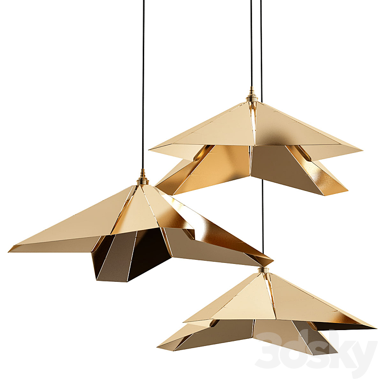 SPLICE LARGE - Pendant light - 3D model