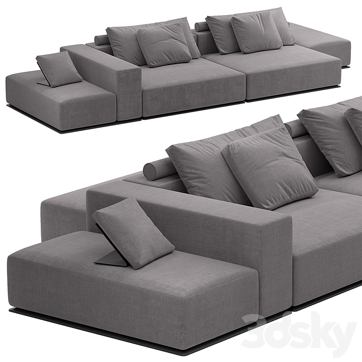 Poliform WESTSIDE - Sofa - 3D model