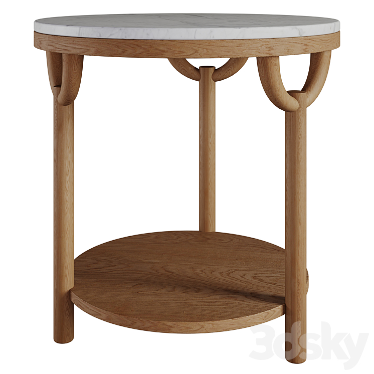 Anthropologie Arches Side Table - Table - 3D model