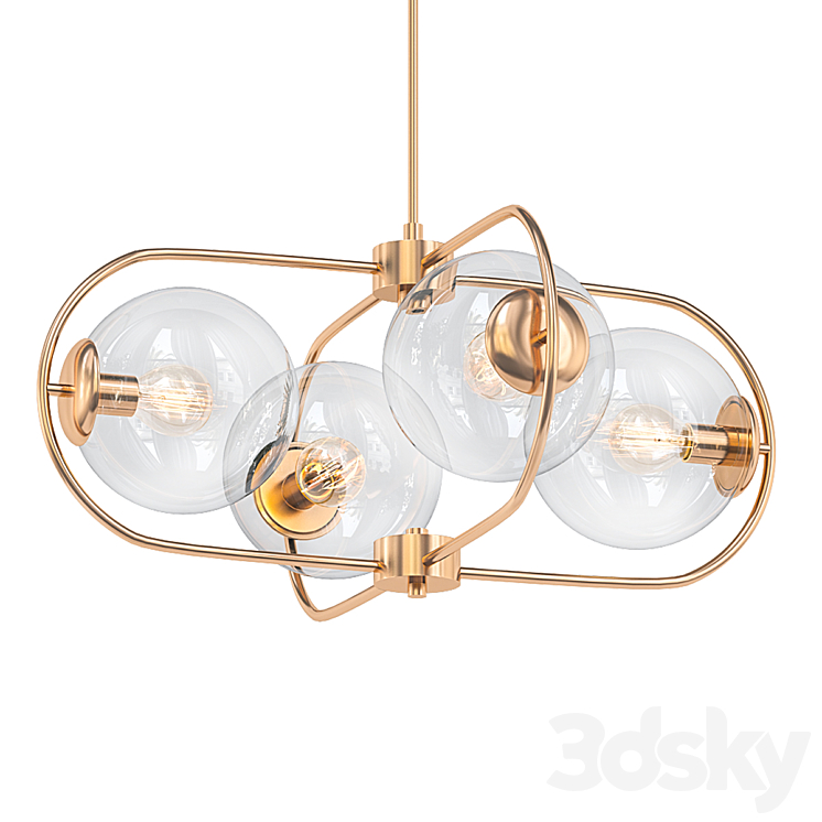 Carson - Pendant light - 3D model