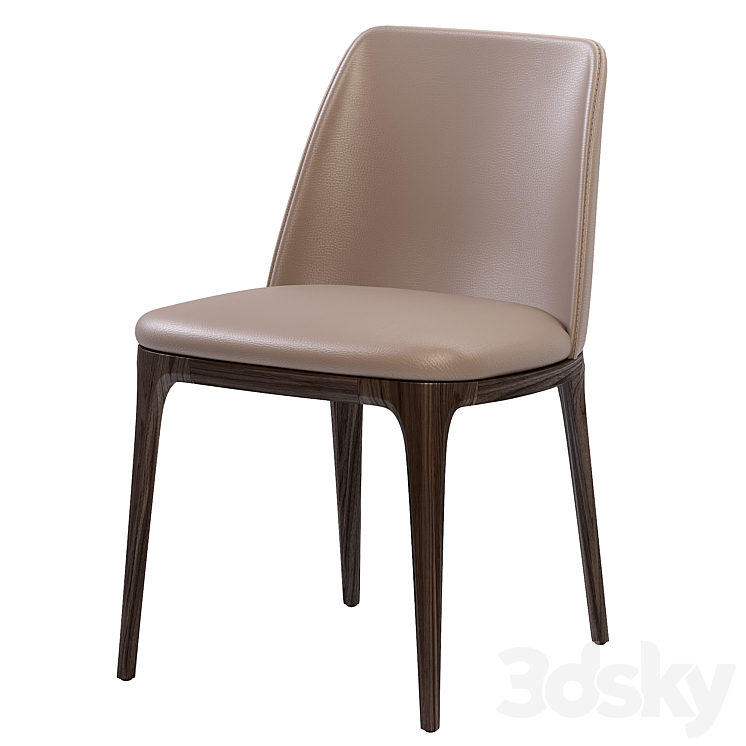 Poliform grace chair - Chair - 3D model