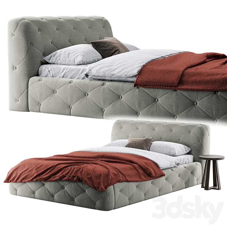 Sloan - Bed - 3D model