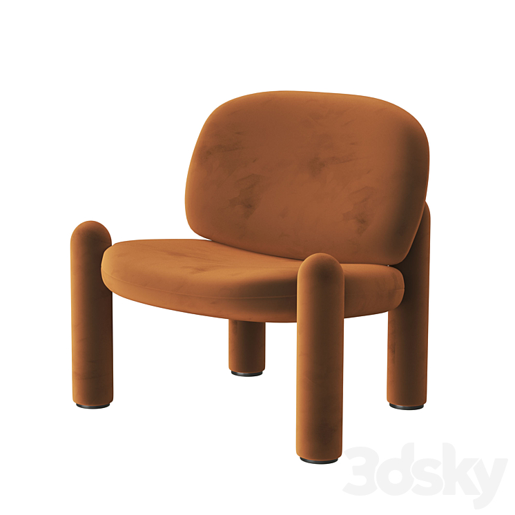 Driade tottori armchair - Arm chair - 3D model