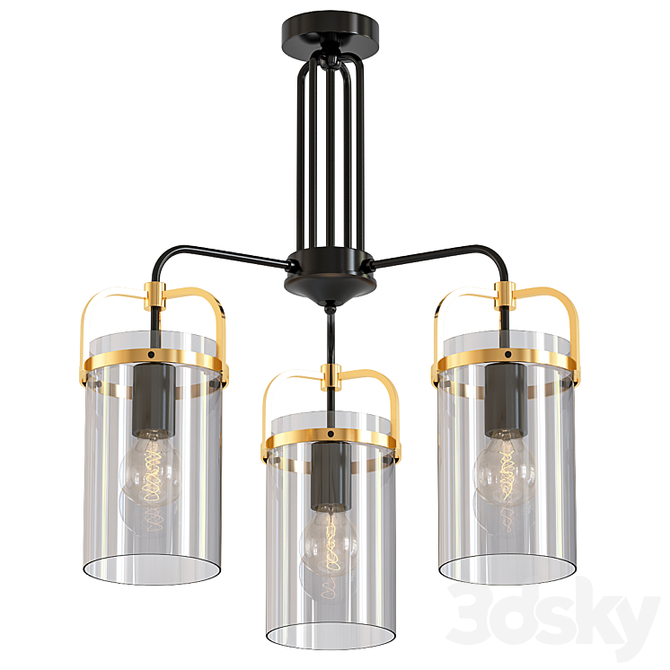 Annegret - Pendant light - 3D model