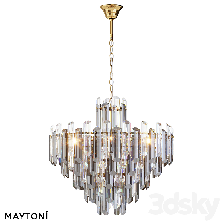 Pendant lamp DIA200PL-08G - Pendant light - 3D model