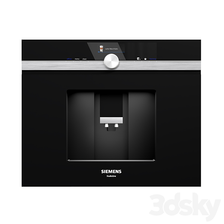 iQ700 Built-in fully automatic coffee machine Black-Siemens - Kitchen ...