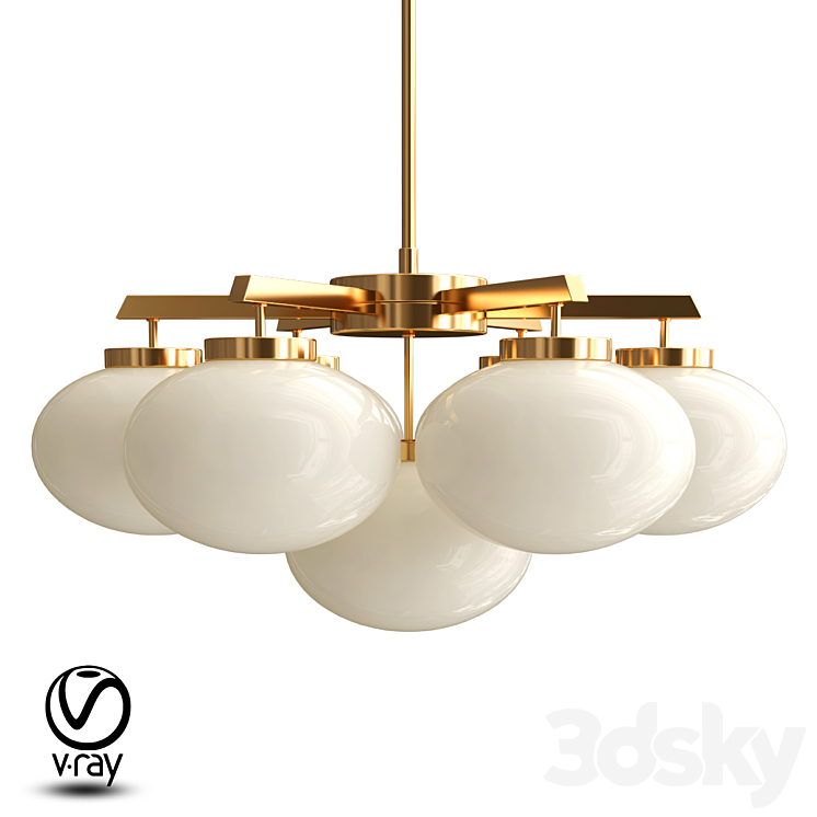 CLOUDESLEY MEDIUM - Pendant light - 3D model