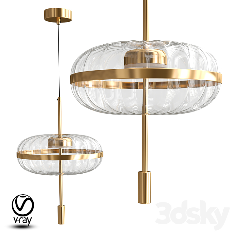 DONA - Pendant light - 3D model