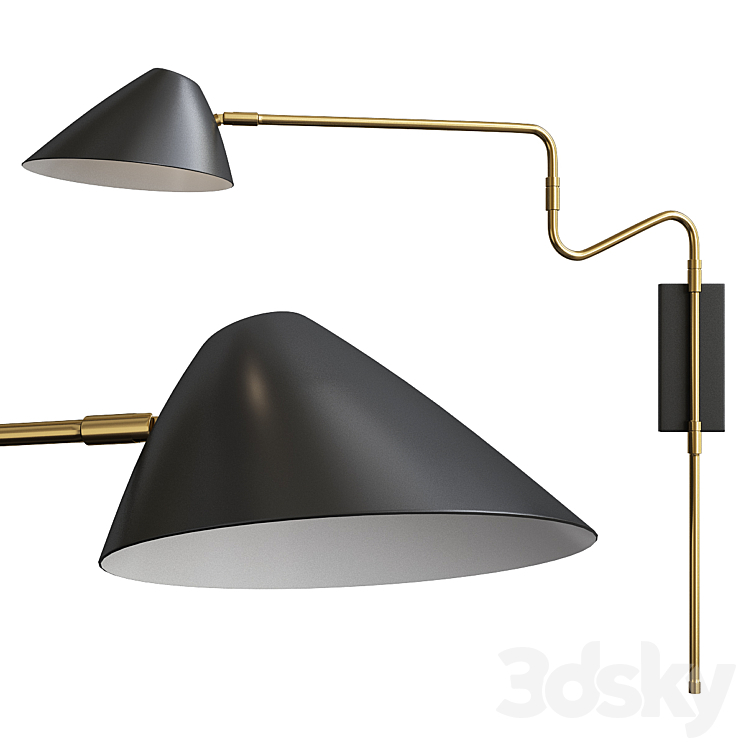 Atna - Wall light - 3D model