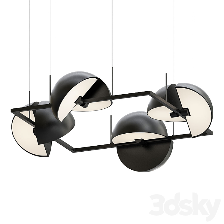 Trapeze - Pendant light - 3D model