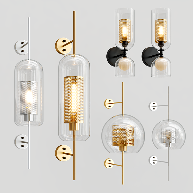 CATCH WALL COLLECTION - Wall light - 3D model