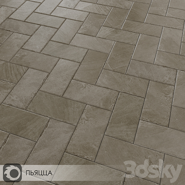 Ceramic Tiles Kerama Marazzi PIAZZA - Tile - 3D model