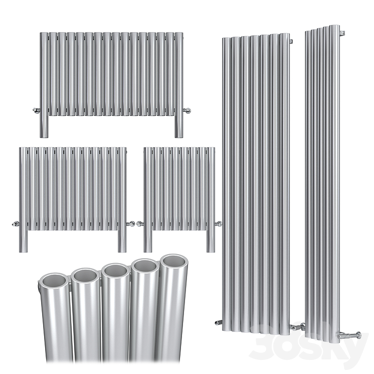 Mistral, Mistral F - Radiator - 3D model
