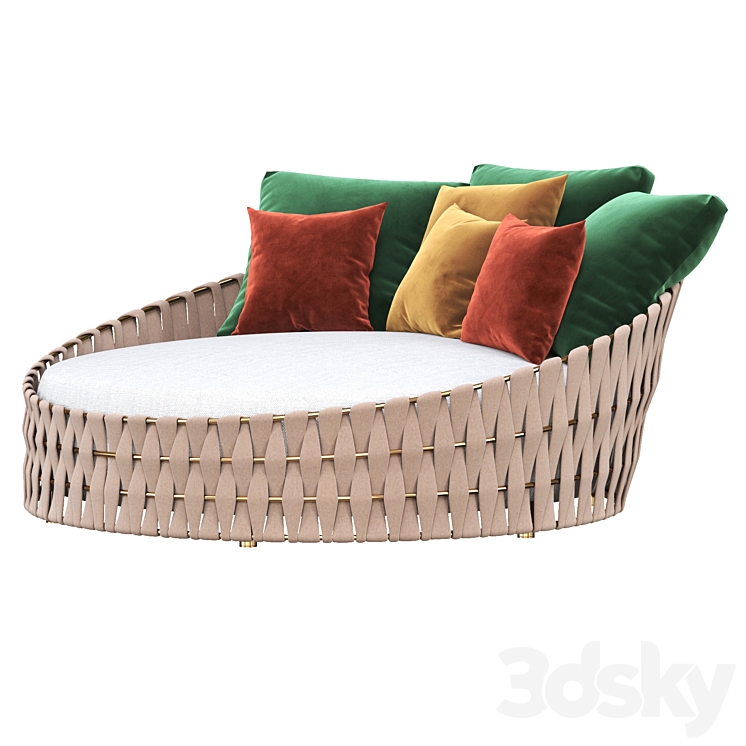 tosca outdoor daybed architonic - Other soft seating - 3D model