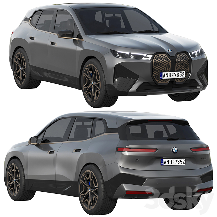 BMW iX M60 - Ground Transport - 3D model