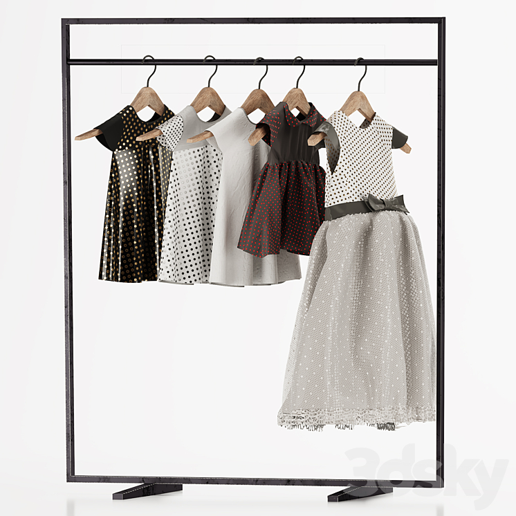 clothset01 - Сlothes and Footwear - 3D model