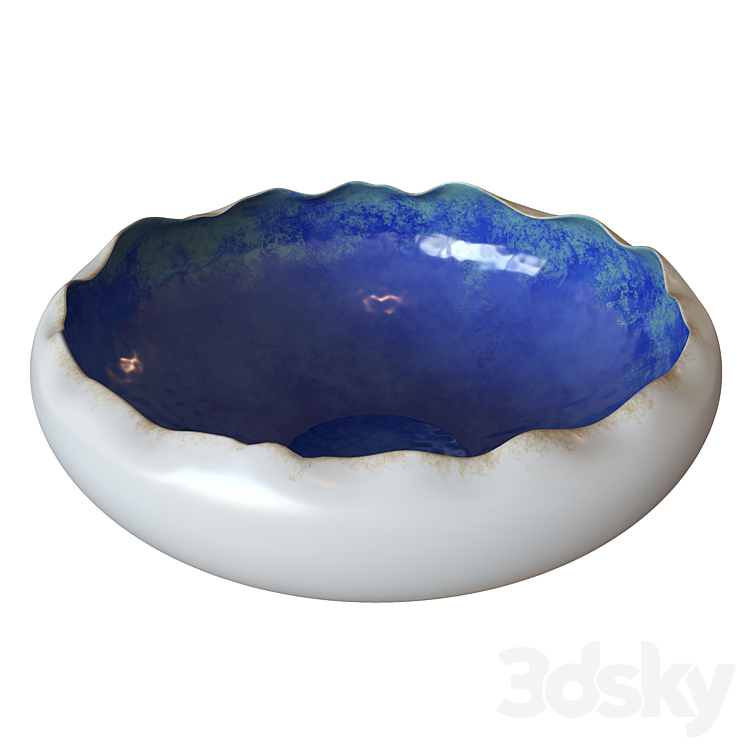 Guizzo vase A181 By Natuzzi Editions - Vase - 3D model