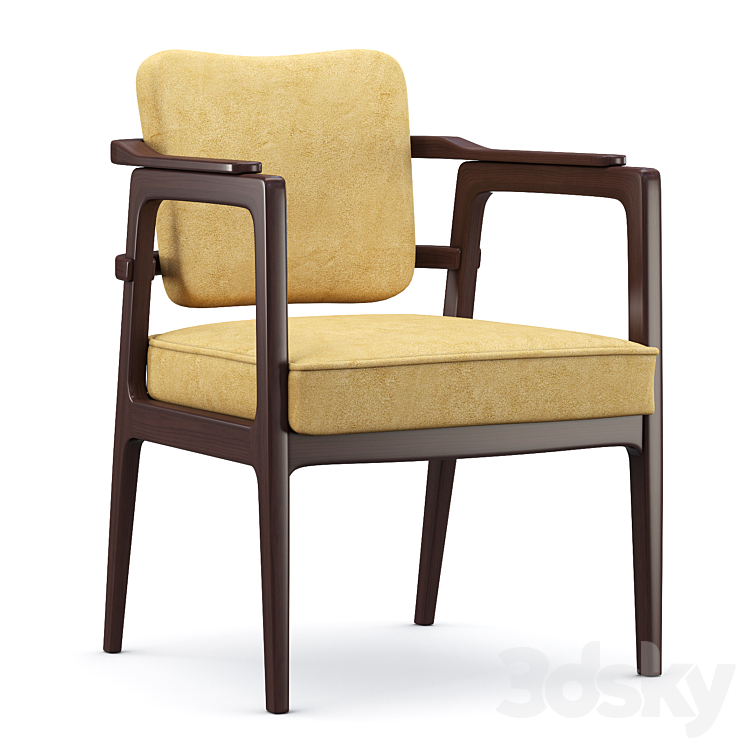 JLC - Tanah chair - Arm chair - 3D model
