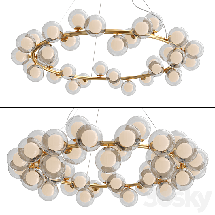 Chandelier 21 by aliexpress - Pendant light - 3D model