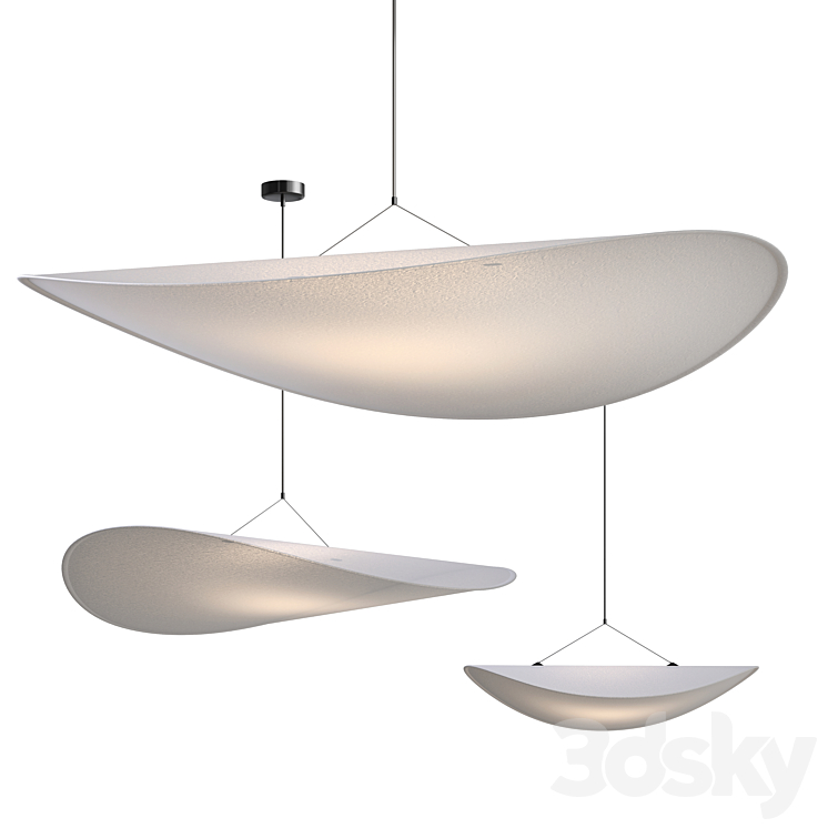 Tense Pendel Lamp DrCG Model No 21 - Pendant light - 3D model