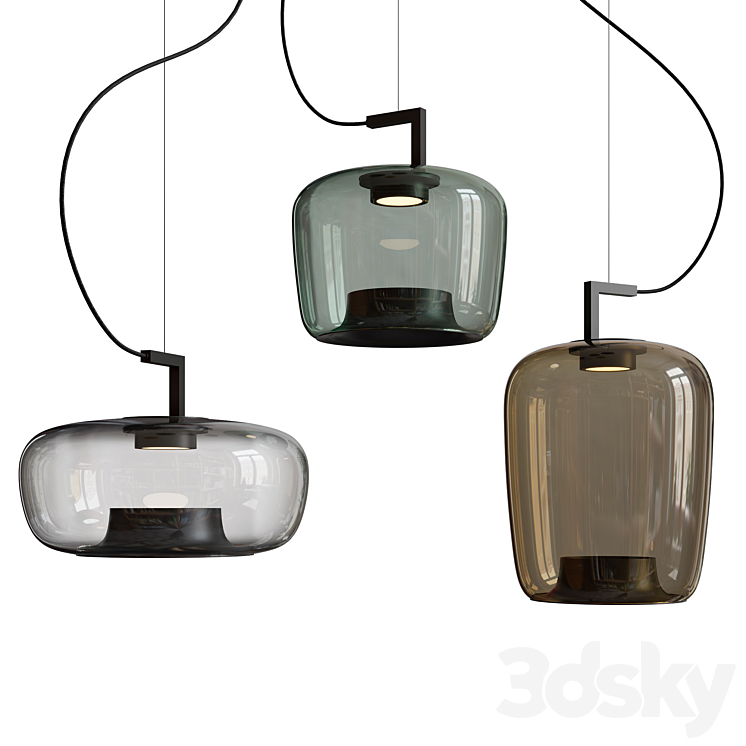 Brokis Double - Pendant light - 3D model