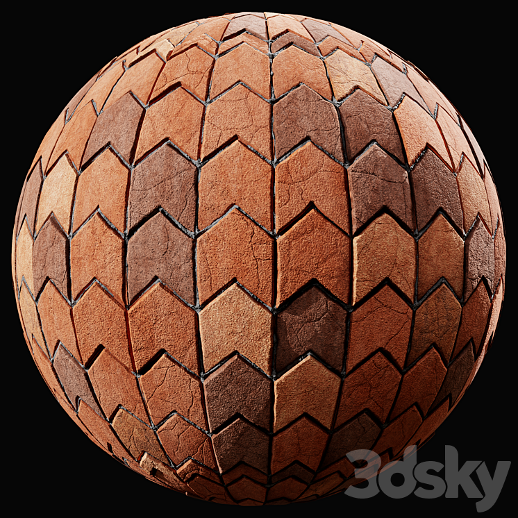 Brick09_2K Texture - Brick - 3D model